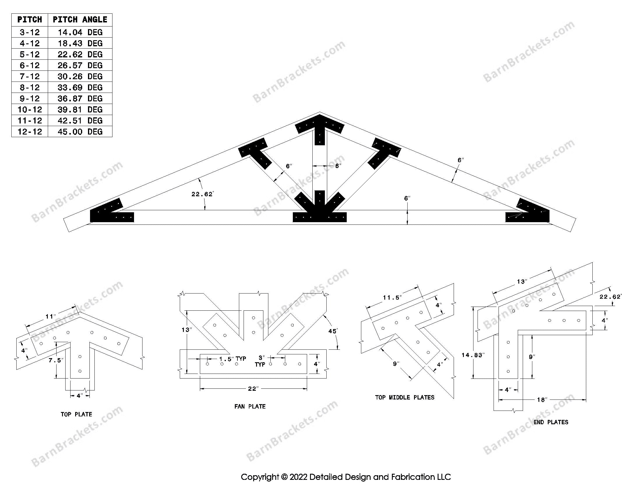 Aaron V – Barn Brackets