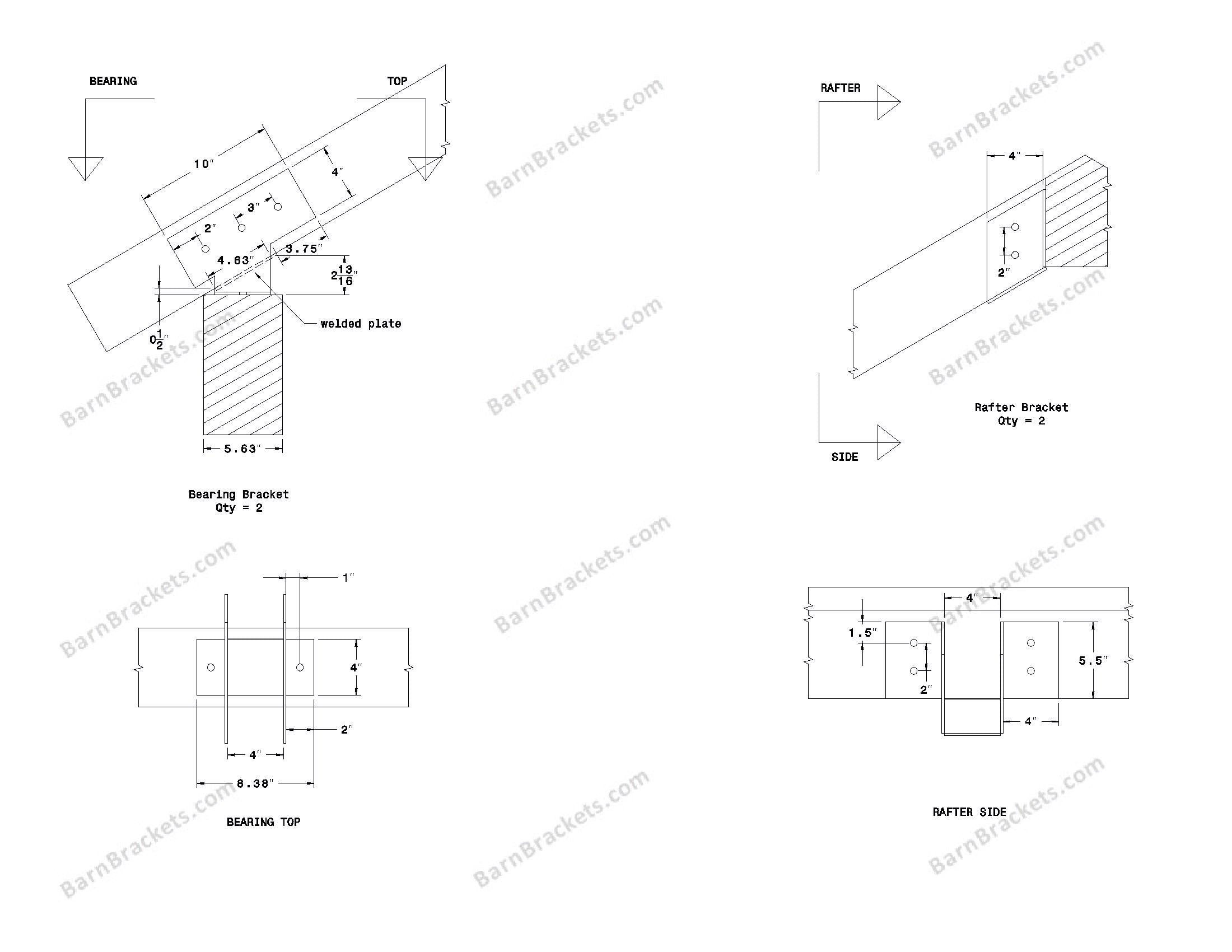 Aaron G 2 – Barn Brackets
