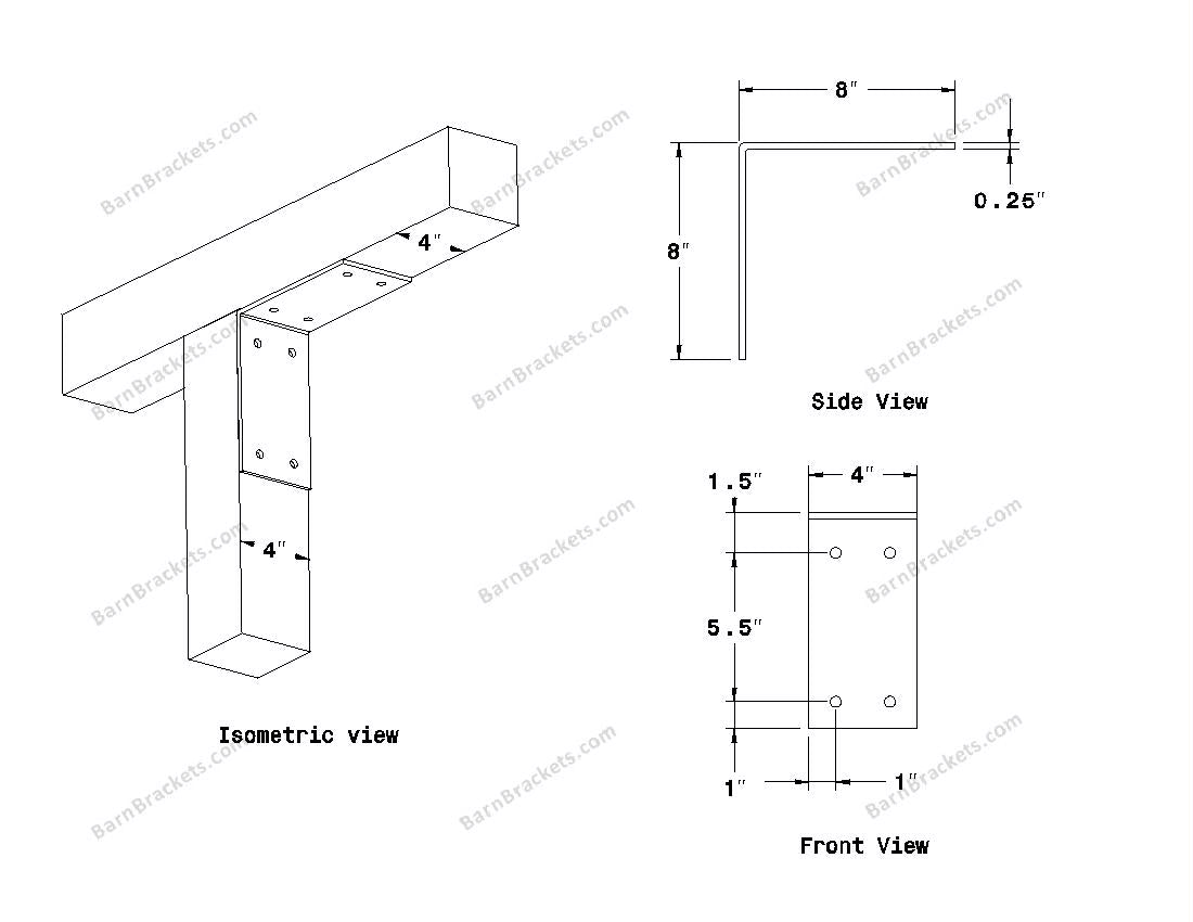 Blair A – Barn Brackets