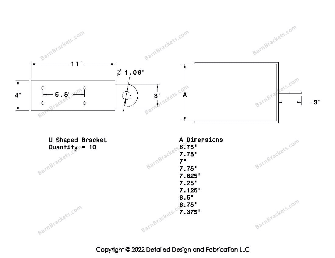 Joe D 2 – Barn Brackets