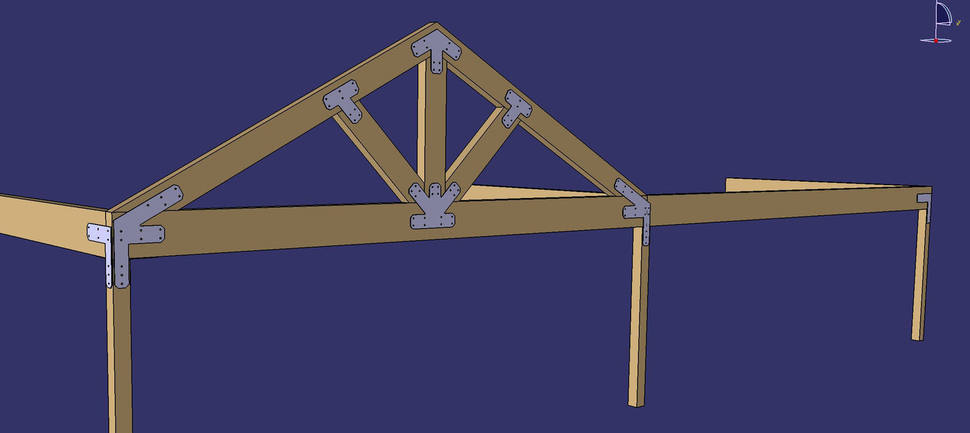 Timber Frame Brackets - BarnBrackets.com