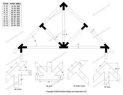 Timber Truss Brackets - Buy steel brackets online – BarnBrackets.com